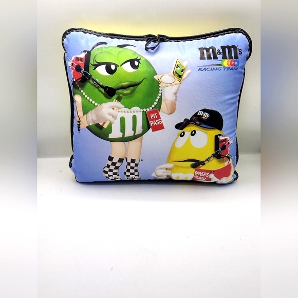 Nascar | Other | Nascar Mms Racing Team Padded Stadium Seat Cushion ...